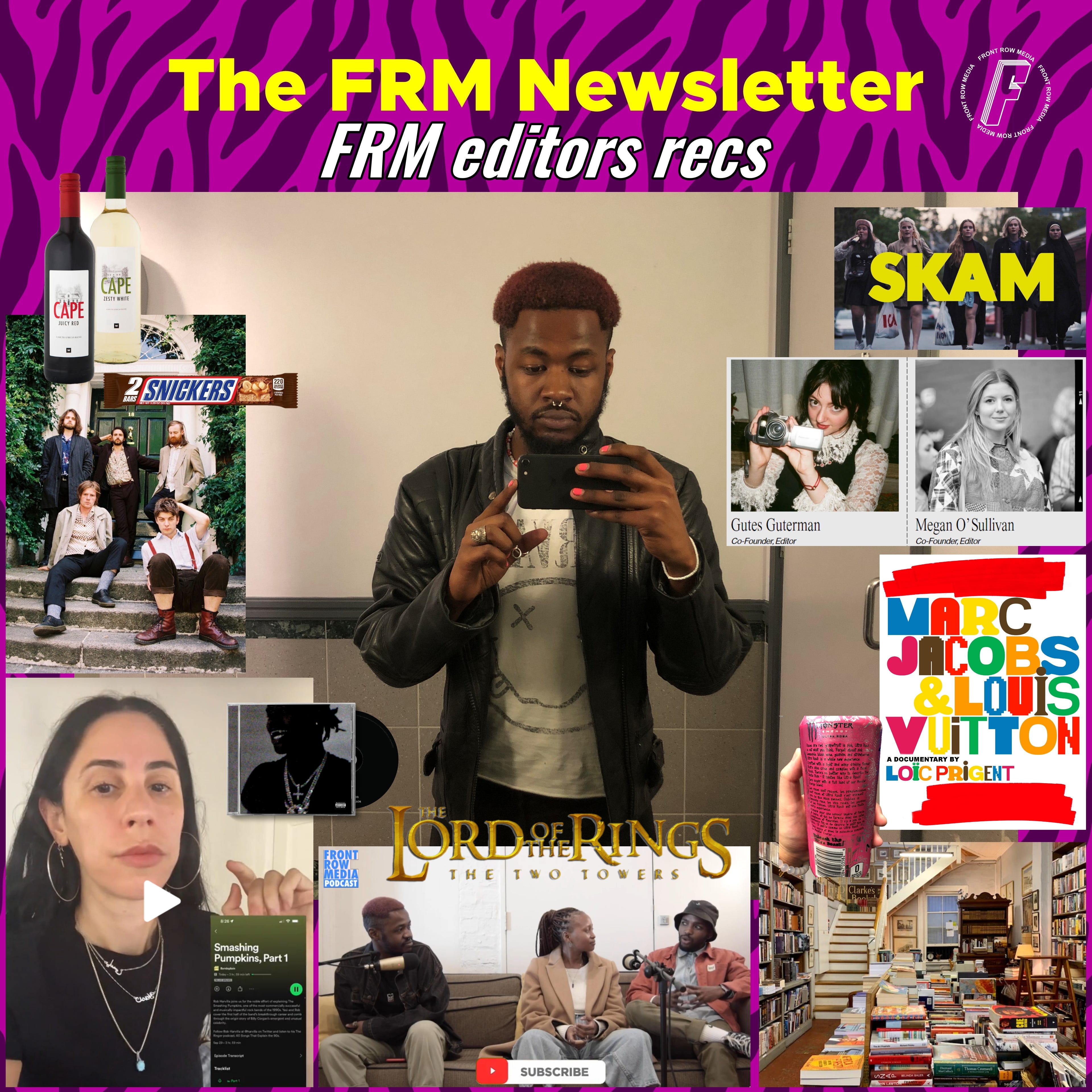 #54: FRM editors recs - by FRONT ROW MEDIA