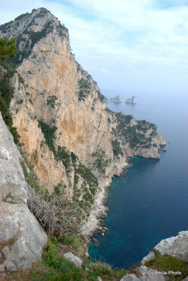 The Enchanted Song of Beautiful Capri Island - by Liudmila