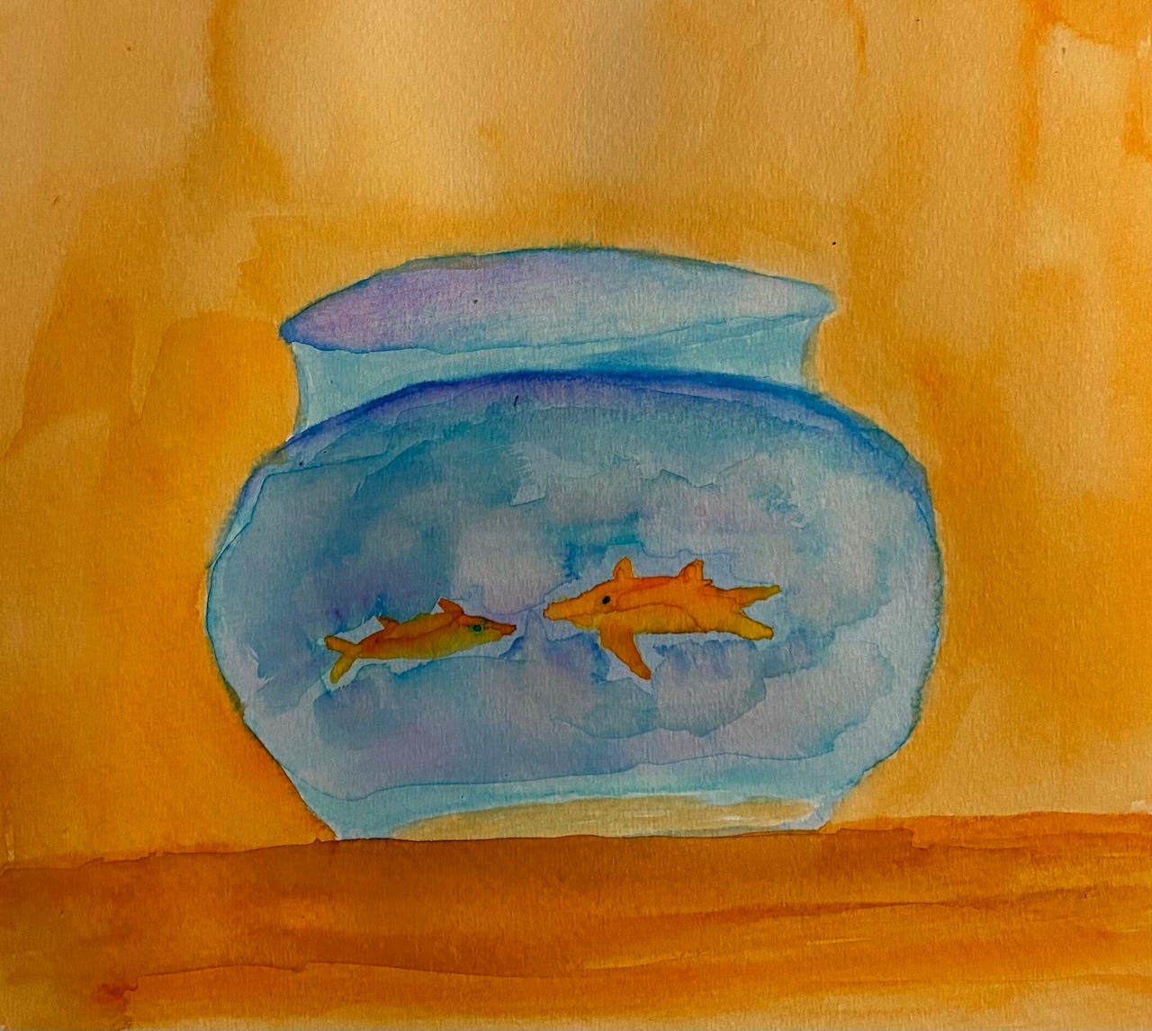 Fishbowl - by Alene N. - Couch to Artist in 365