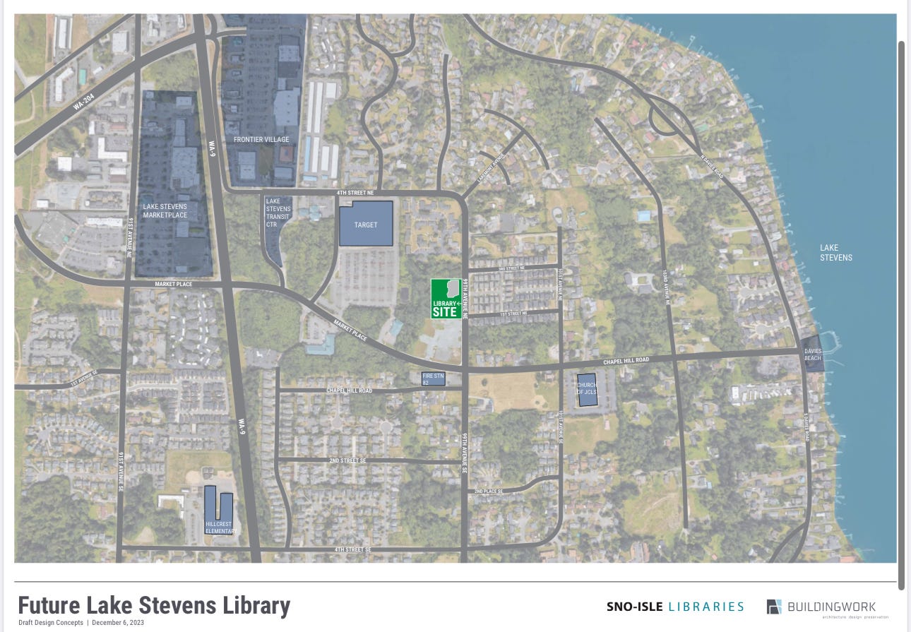 New Lake Stevens Library Update: Construction Now Underway, Ground ...