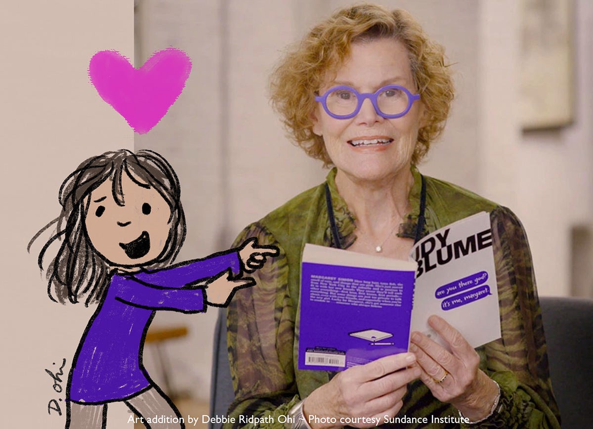 I illustrated Judy Blume's covers! Here's what I learned.