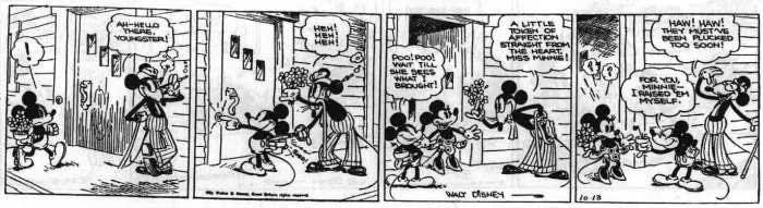 Remember when Mickey Mouse decided to commit suicide?