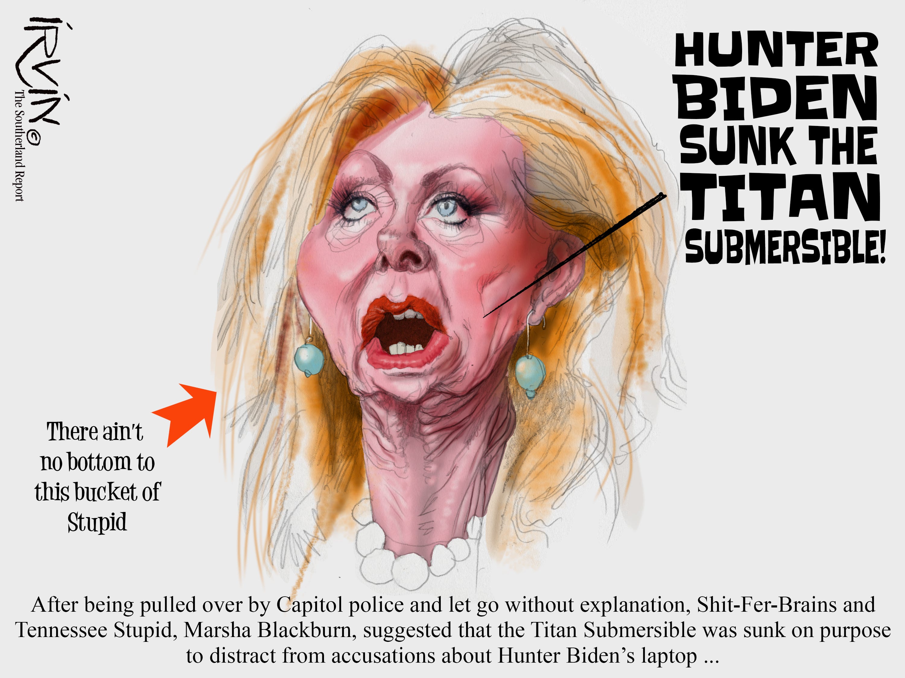 Cartoon DuJour by Trevor Stone Irvin