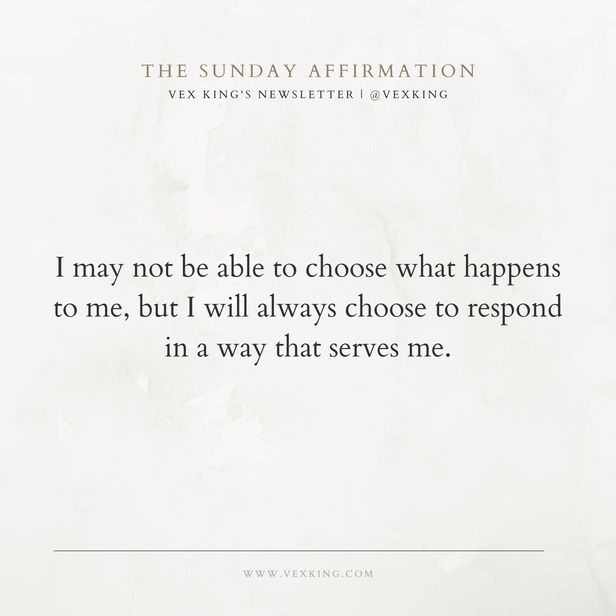 Pain Is The Feeling, Suffering Is The Response