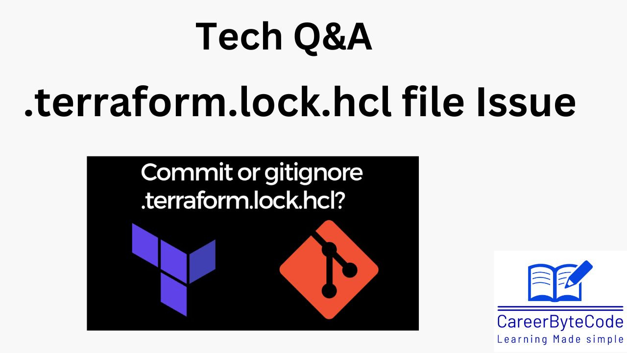 Should.terraform.lock.hcl be Included in the .gitignore File? Should.terraform.lock.hcl be Included in the .gitignore File?