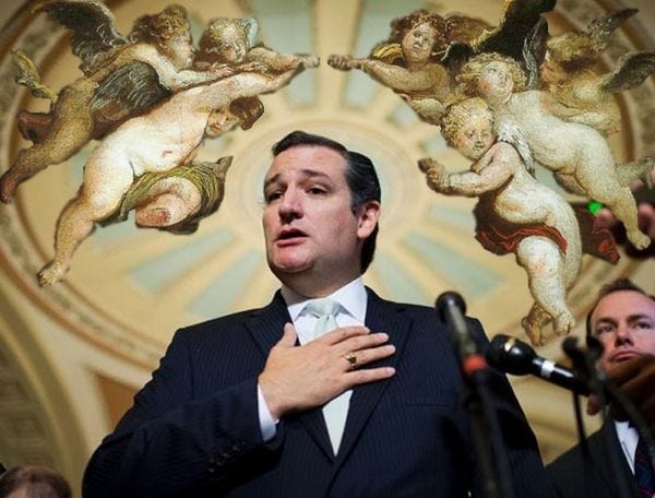 Yes, Ted Cruz Is Running For President Of The United States Of Jesus