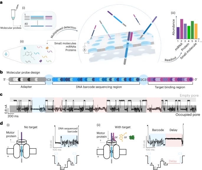 Oxford nanopore sequencing as a multiplexed sensor for the detection of ...