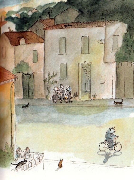 Sempé's cats and dogs - by Bailey Richardson - Art Dogs