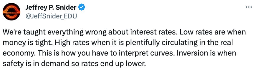 Comparing our framework to Jeff Snider's - by Ritik Goyal