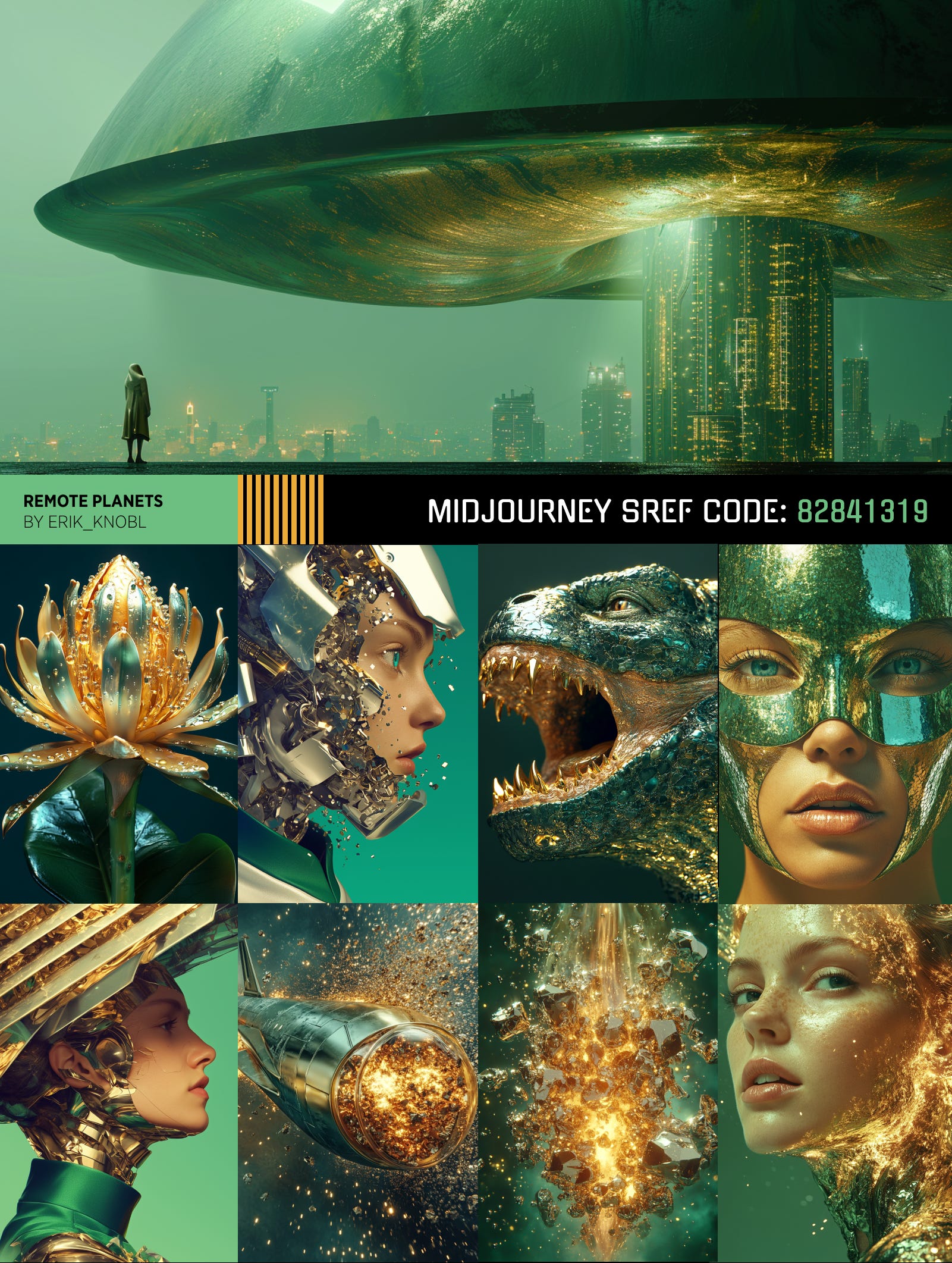 Create amazing art with these 10+ Midjourney Sref codes