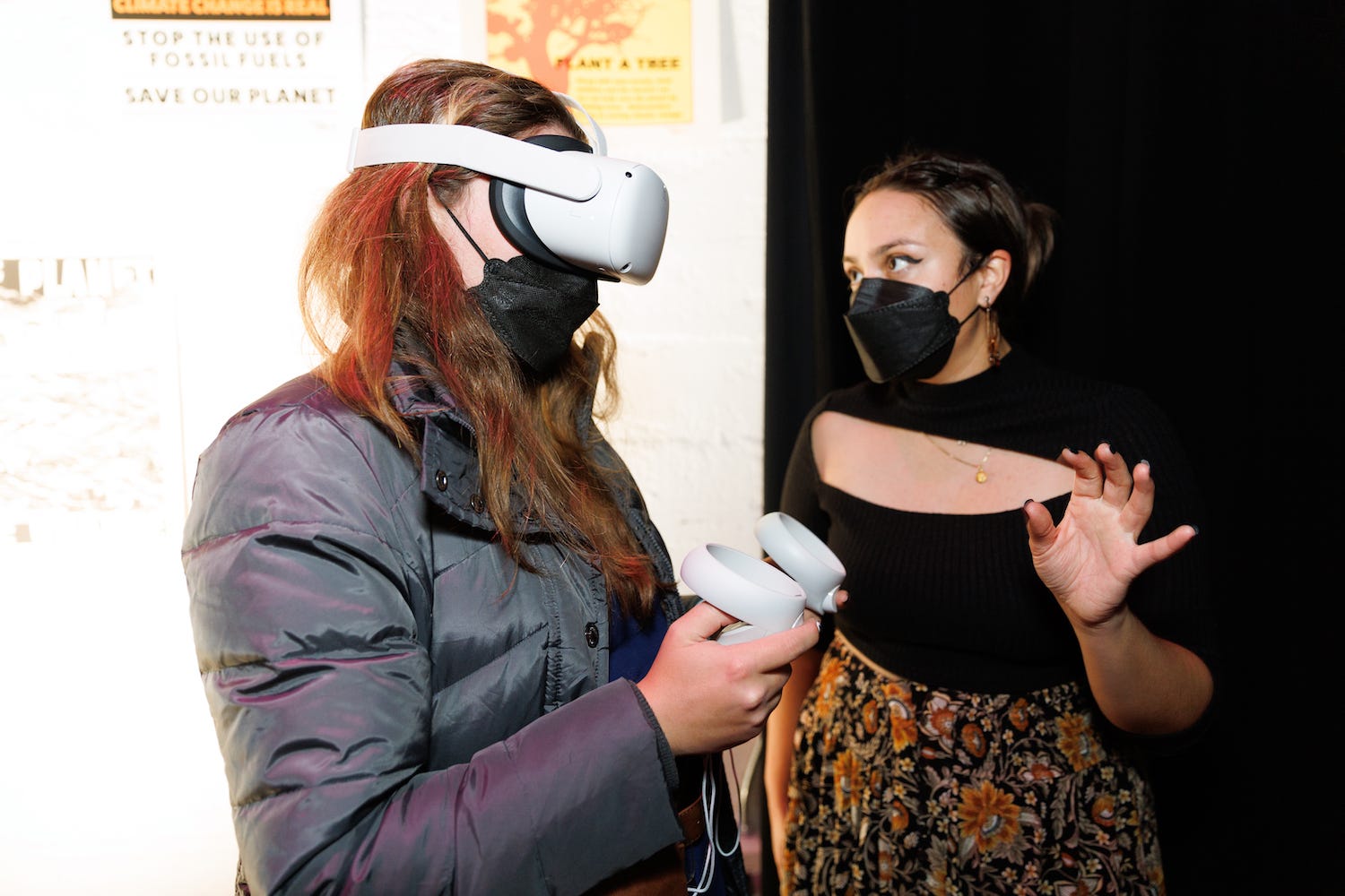 Virtual Reality and Upcycled Textiles