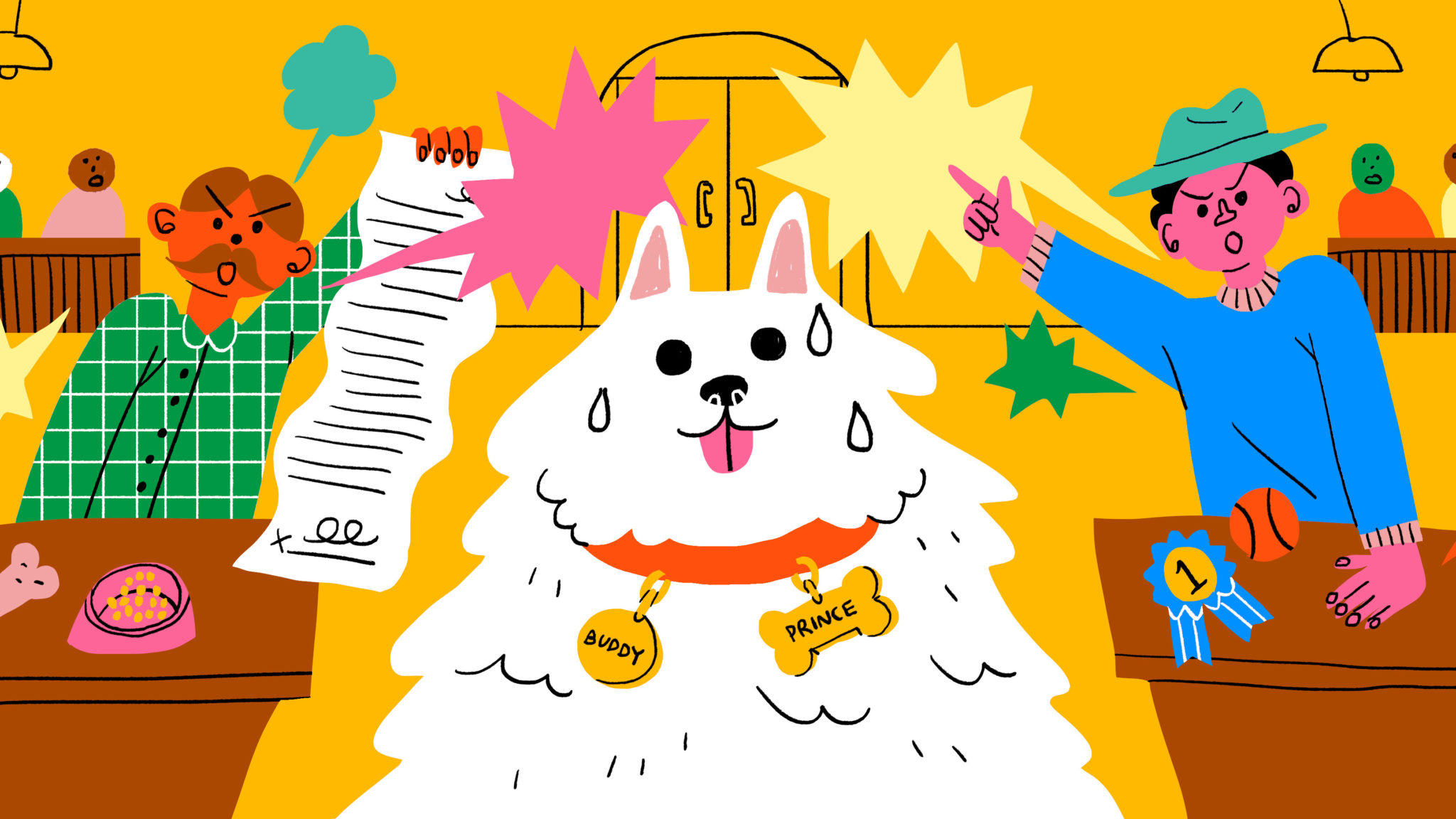 The Dog Who Took the Witness Stand - by Christopher DeCou