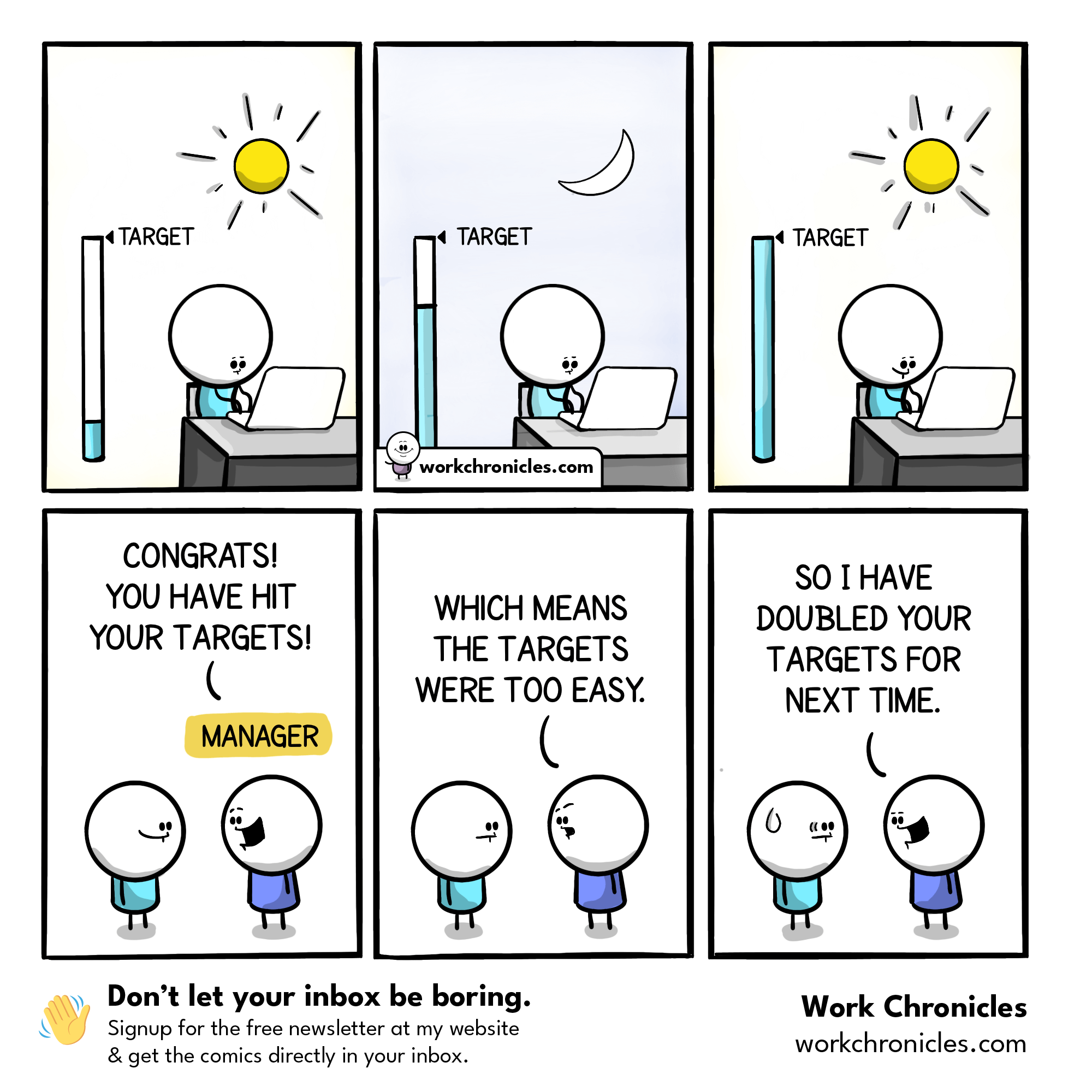 (comic) No good work goes unpunished - Work Chronicles