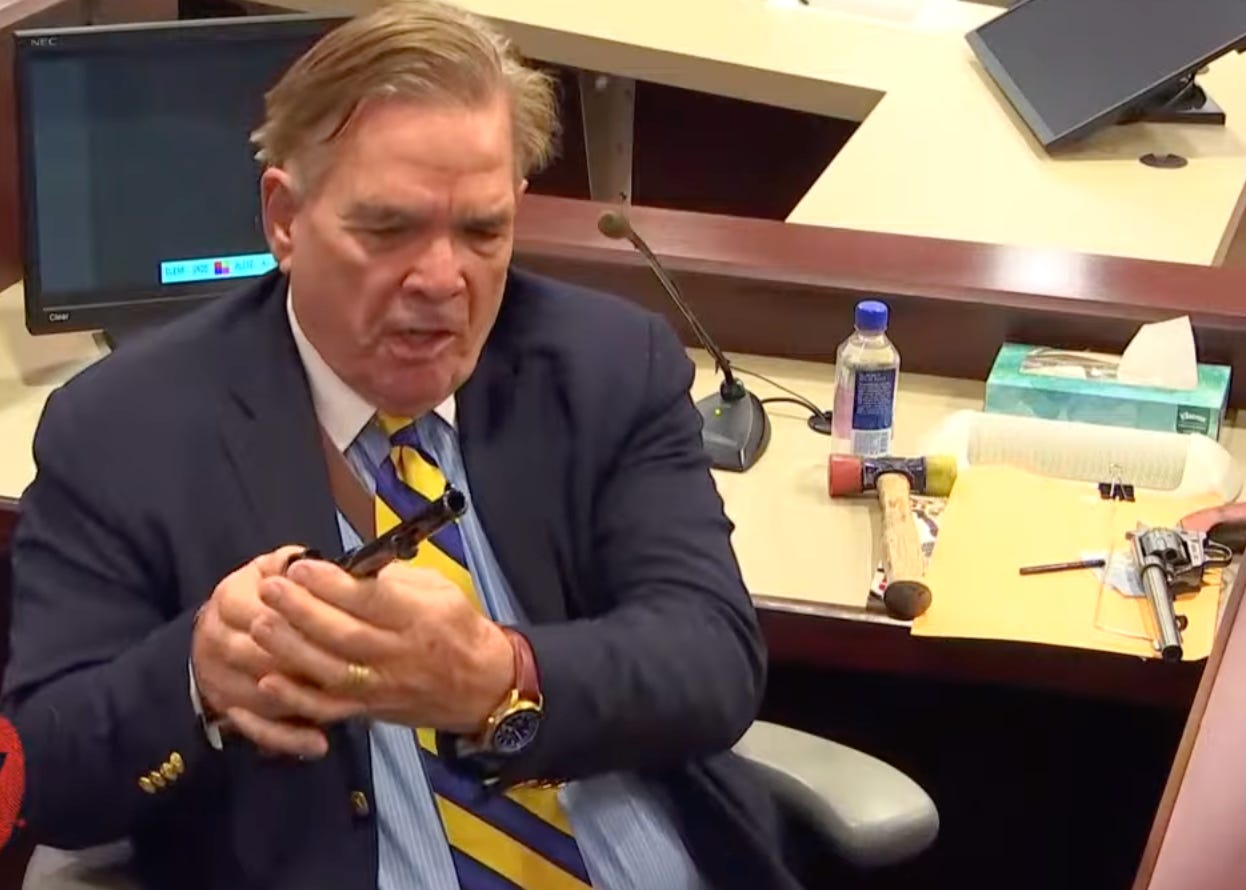 Witness Points Gun at Judge in Alec Baldwin Shooting Armorer’s Trial