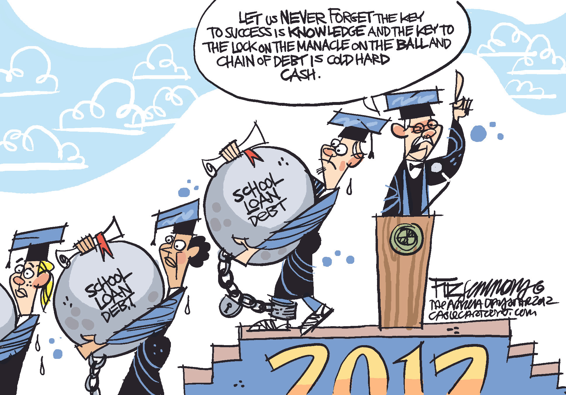 My Graduation address - by David W Fitzsimmons