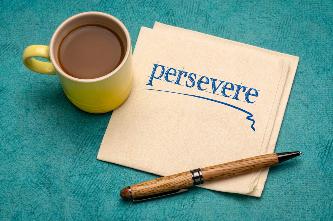 Perseverance - Monday Morning Motivation with Dale Jones