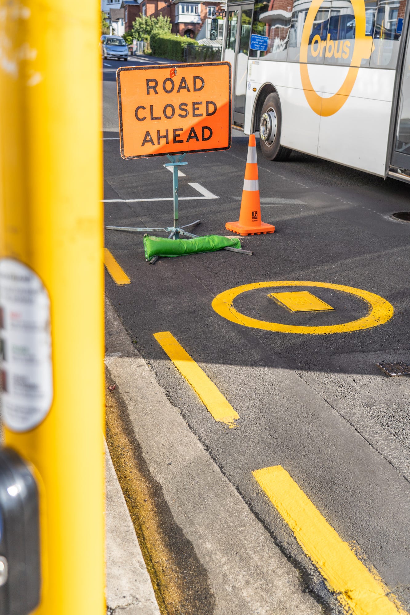 13. Street Markings - by Mark McGuire - Street Photography