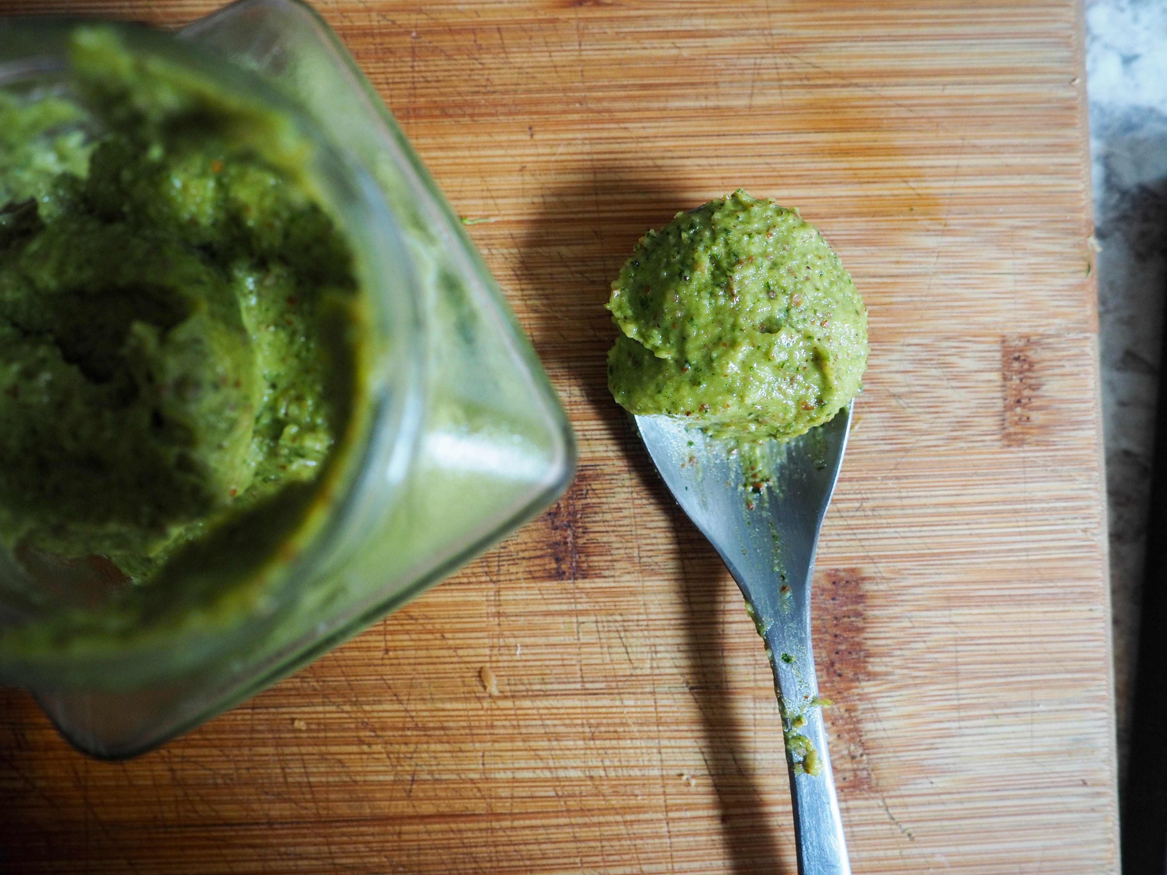 Making Do: Broccoli-Butt Pesto (Vegan/Dairy Free)