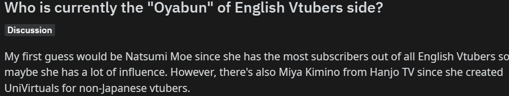 A short history of early English VTubing