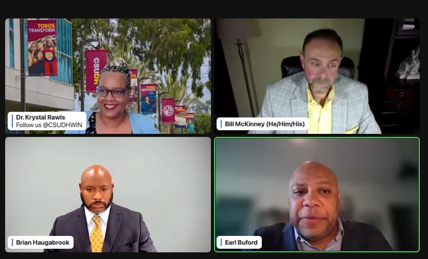 An AI and higher education panel - by Bryan Alexander