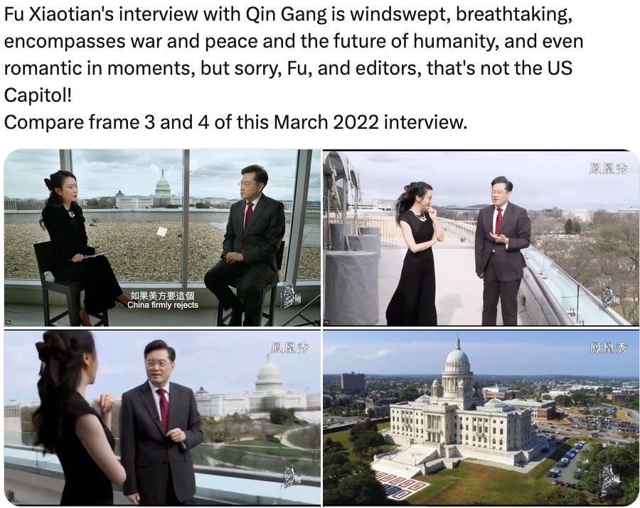 PHOENIX FOLLIES: Where is Qin Gang? - China News