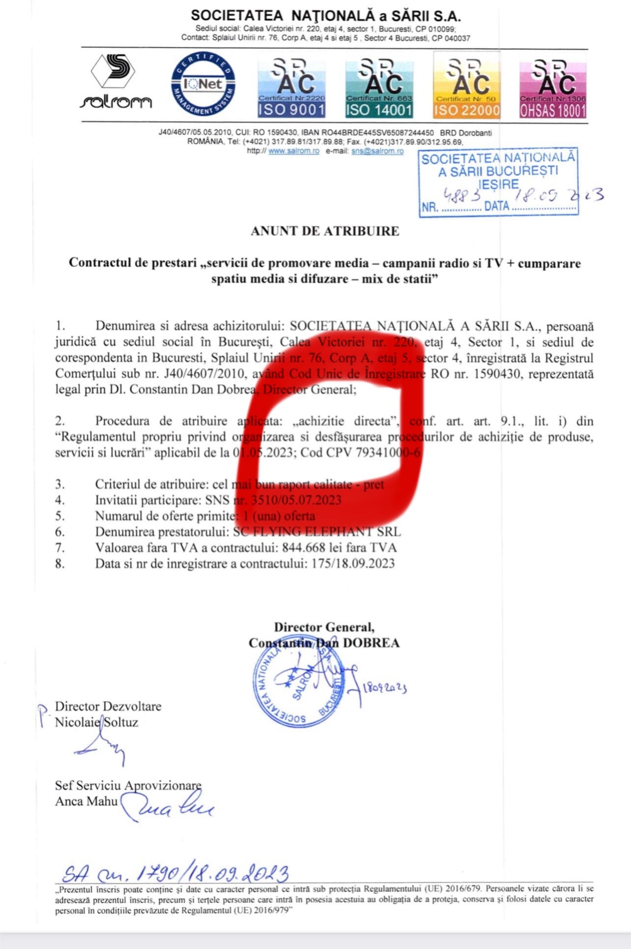 Opus nr. 162 - SALROM sparge 1,2 mil. lei pe rebranding si reclama la ...