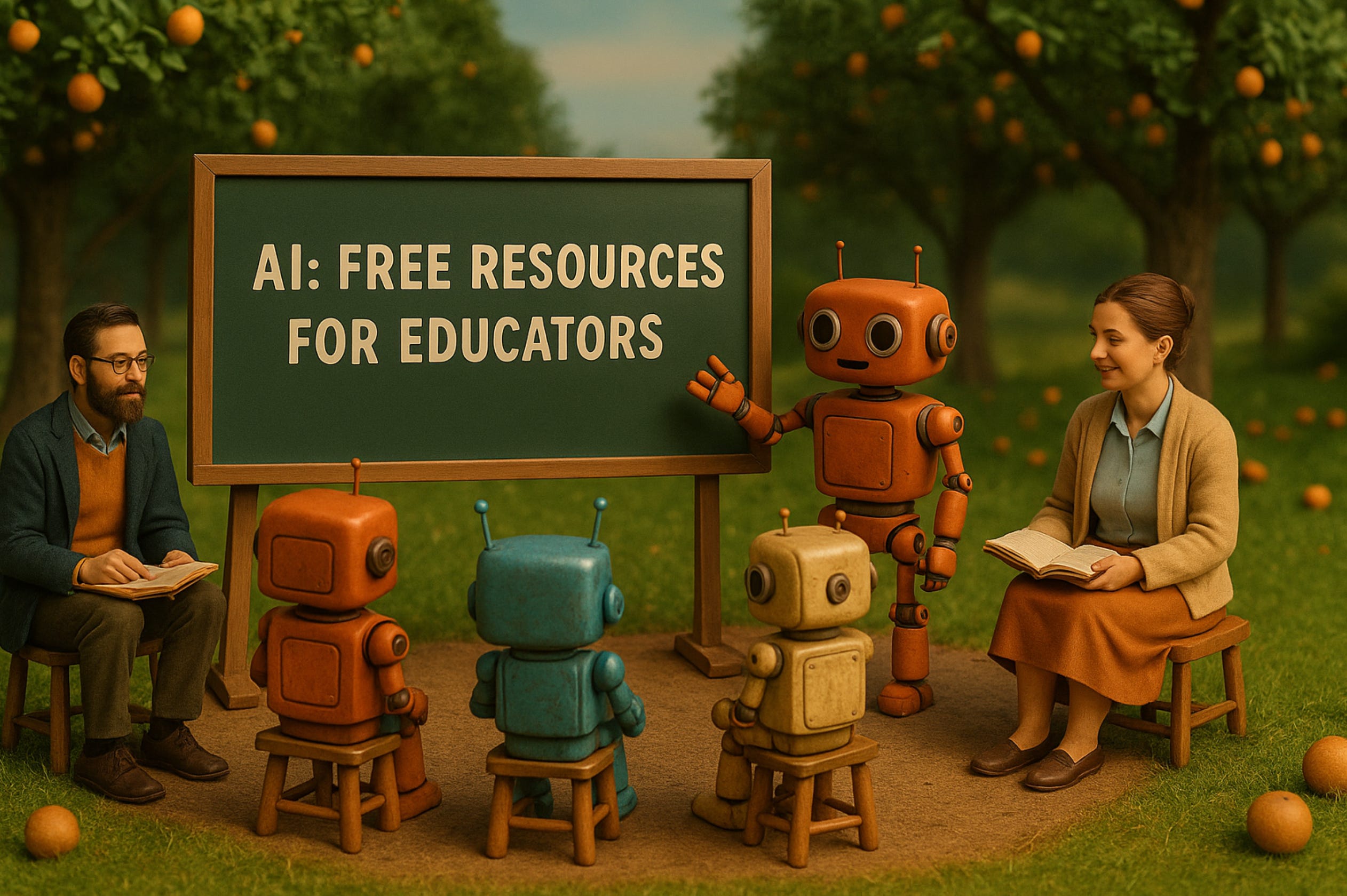 Free AI Learning Resources for Educators - by David Weller