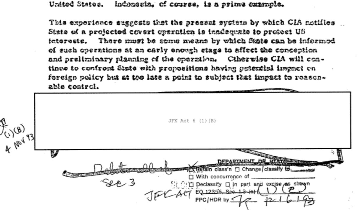 About the Last of the JFK Files - by Jefferson Morley