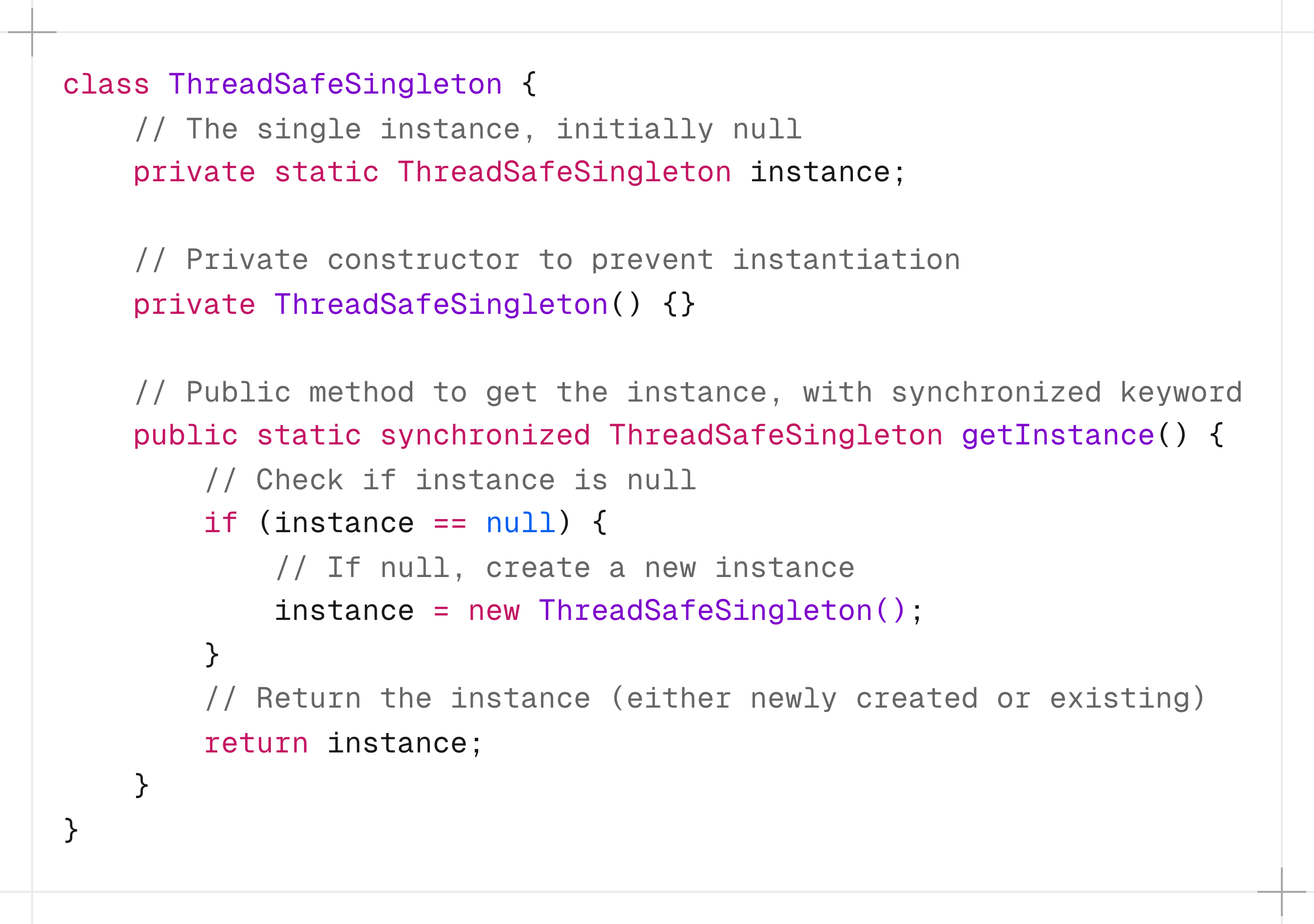 Singleton Design Pattern and 7 Ways to Implement it
