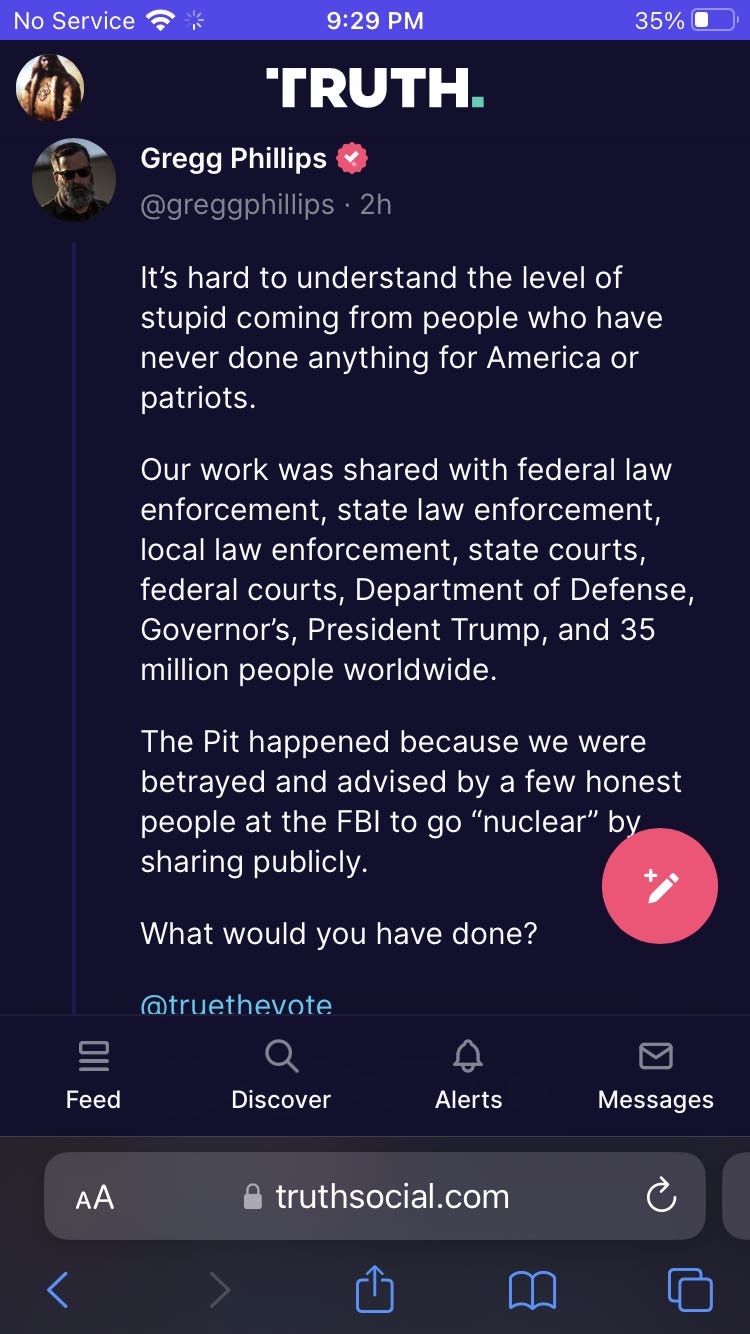 The Pit - by Major Kalhoun - Gregg & Catherine