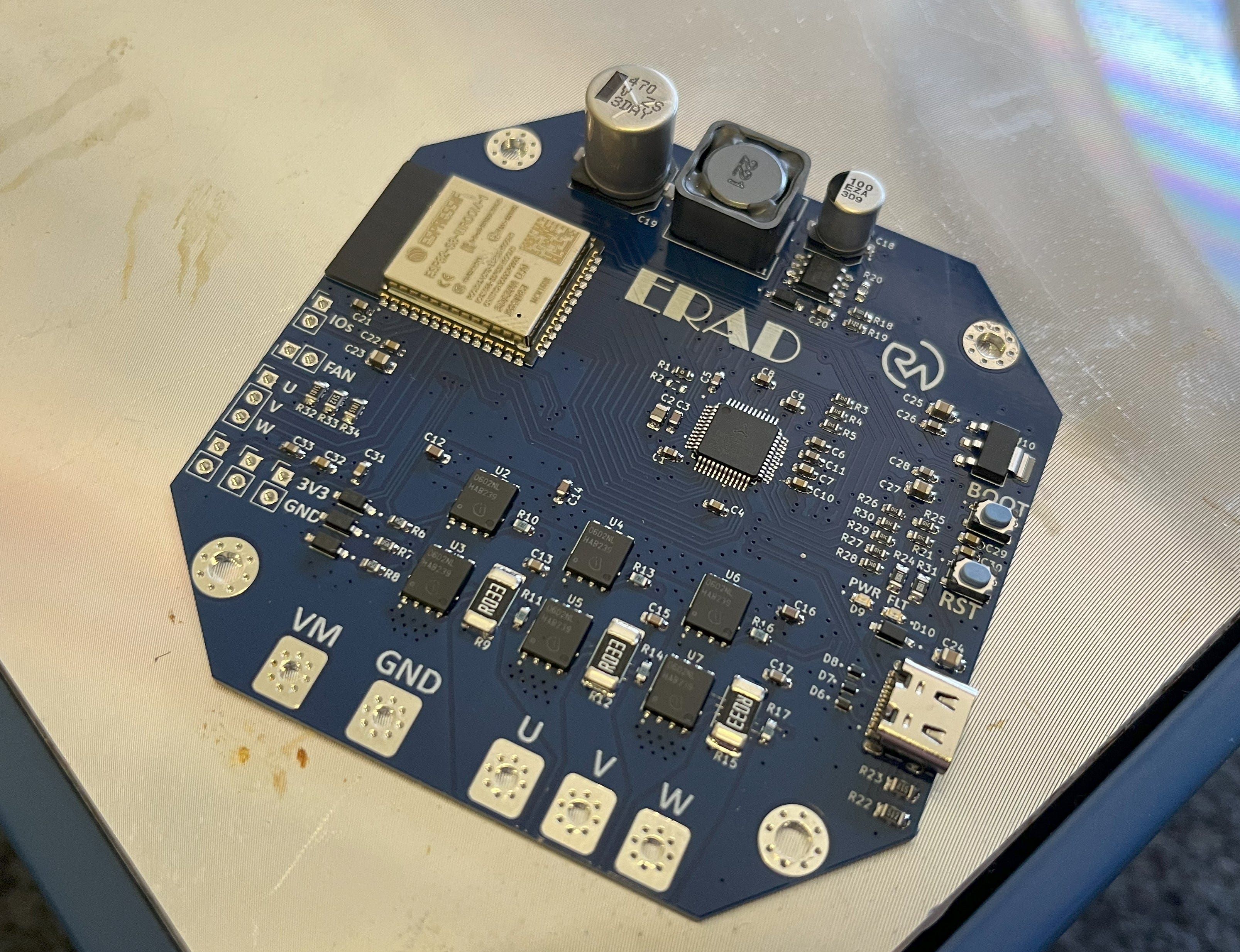 Build a Wireless BLDC Motor Driver Using TMC6200 and ESP32S3! | High ...