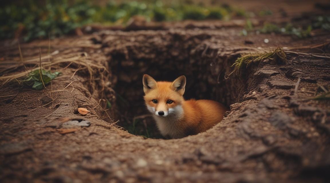 Stuck At In a Fox Hole - by Stanley Wotring
