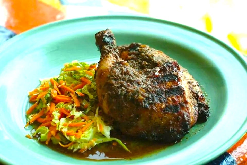 The BEST Jerk Chicken - by Ric Orlando - Think About Food