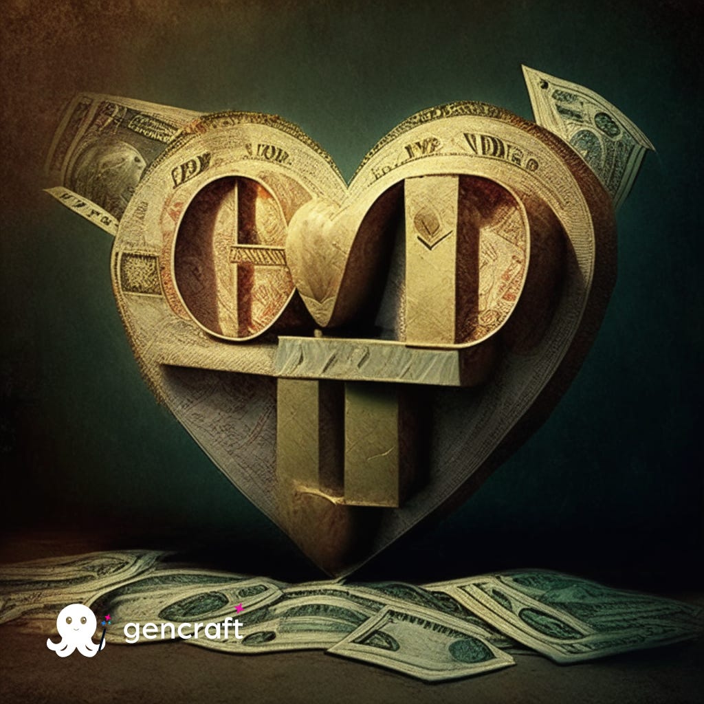 Love Begins when Money End! - by A-fi-fa