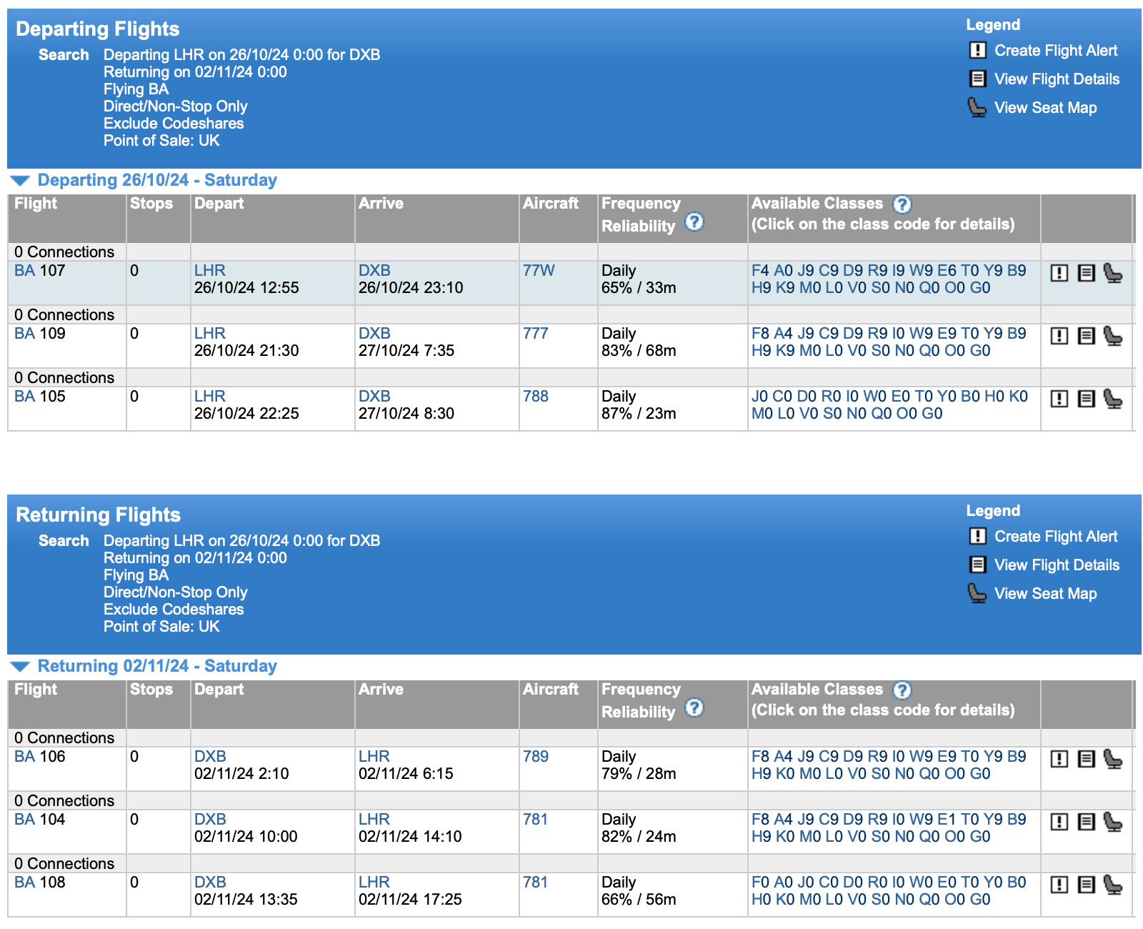 Costing BA's Avios-only flights to Dubai - by Oliver Ranson
