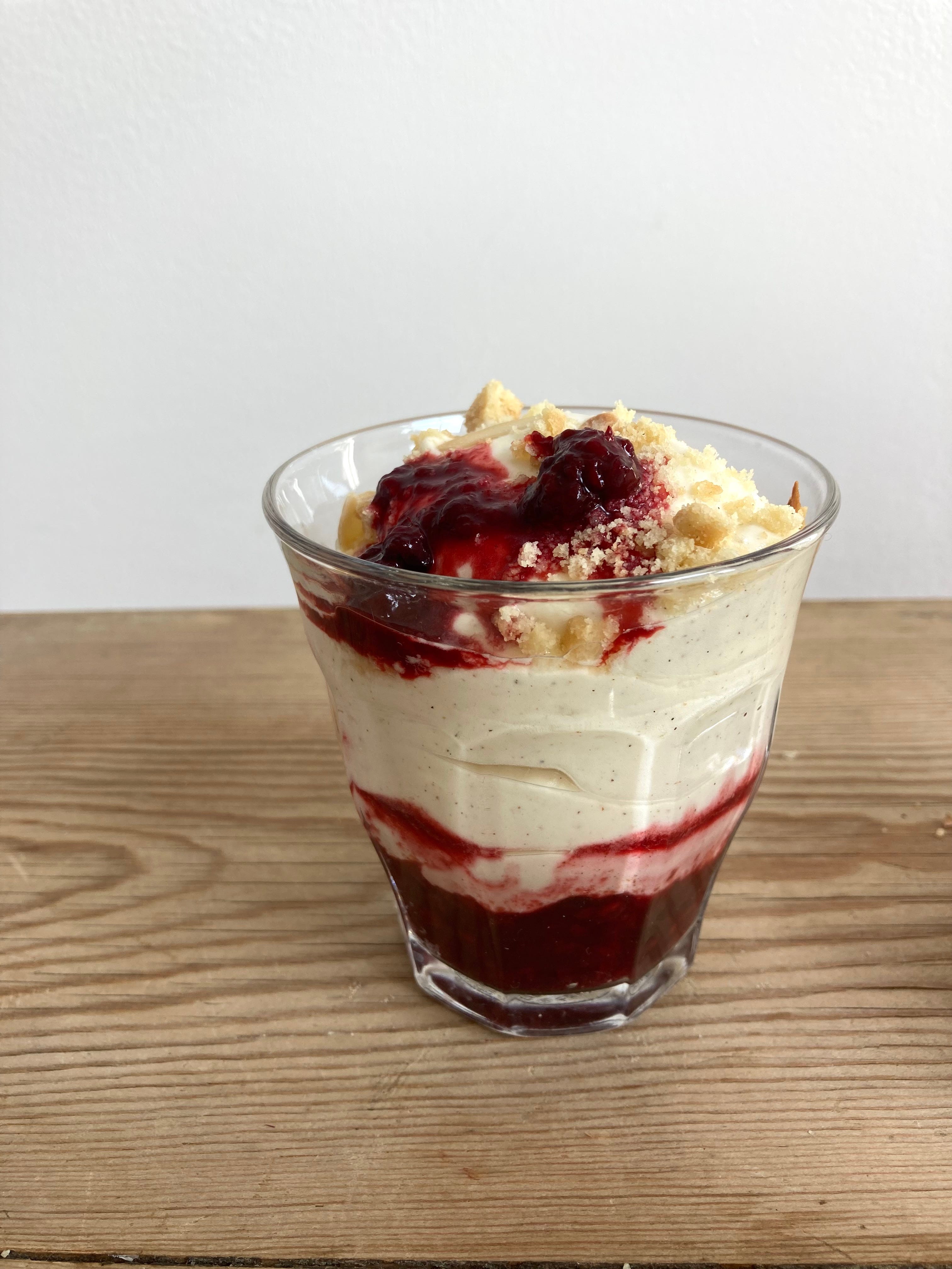 Fozia Ismail’s Cardamom, Orange Blossom, and Blackberry Syllabub