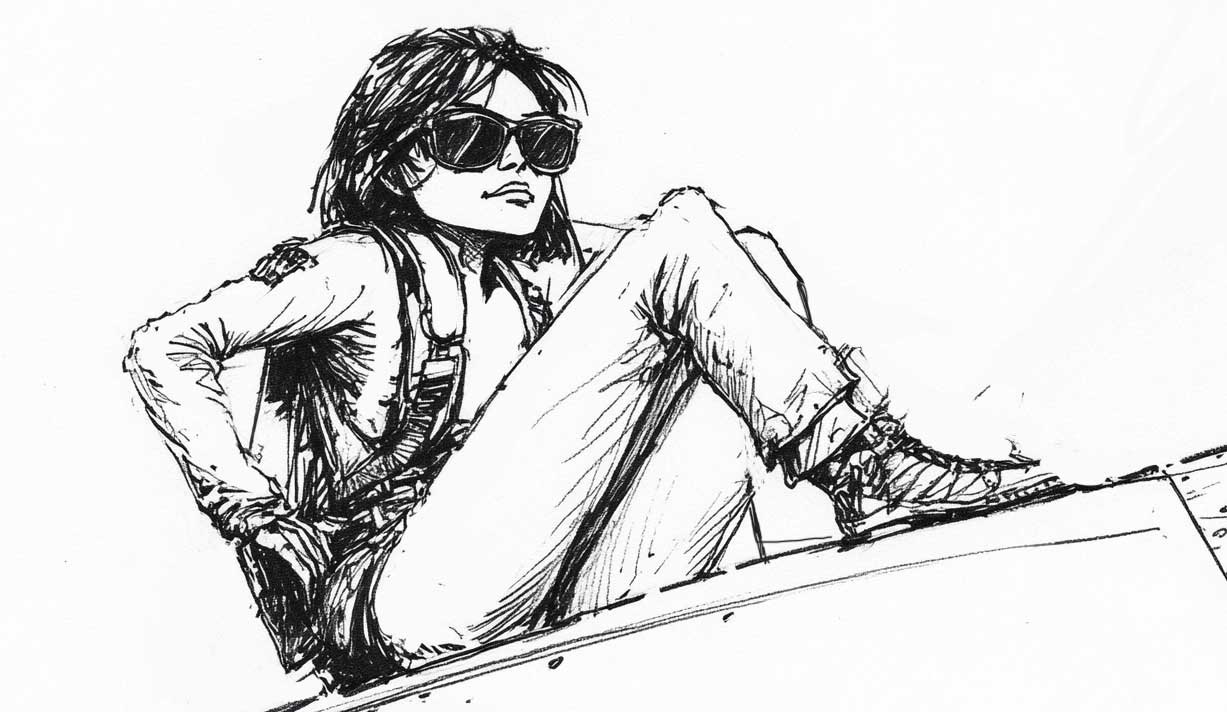 Watch an extreme skydiver's wing-sitting jump - by Popkin