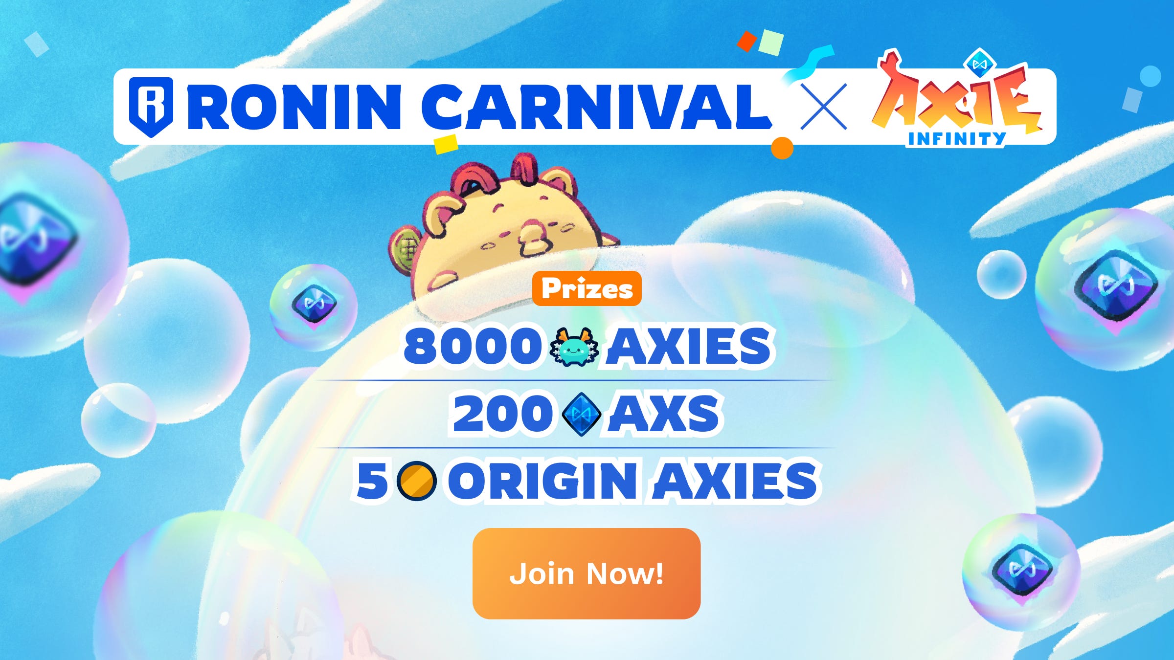 Axie Infinity Joins the Ronin Carnival - The Lunacian