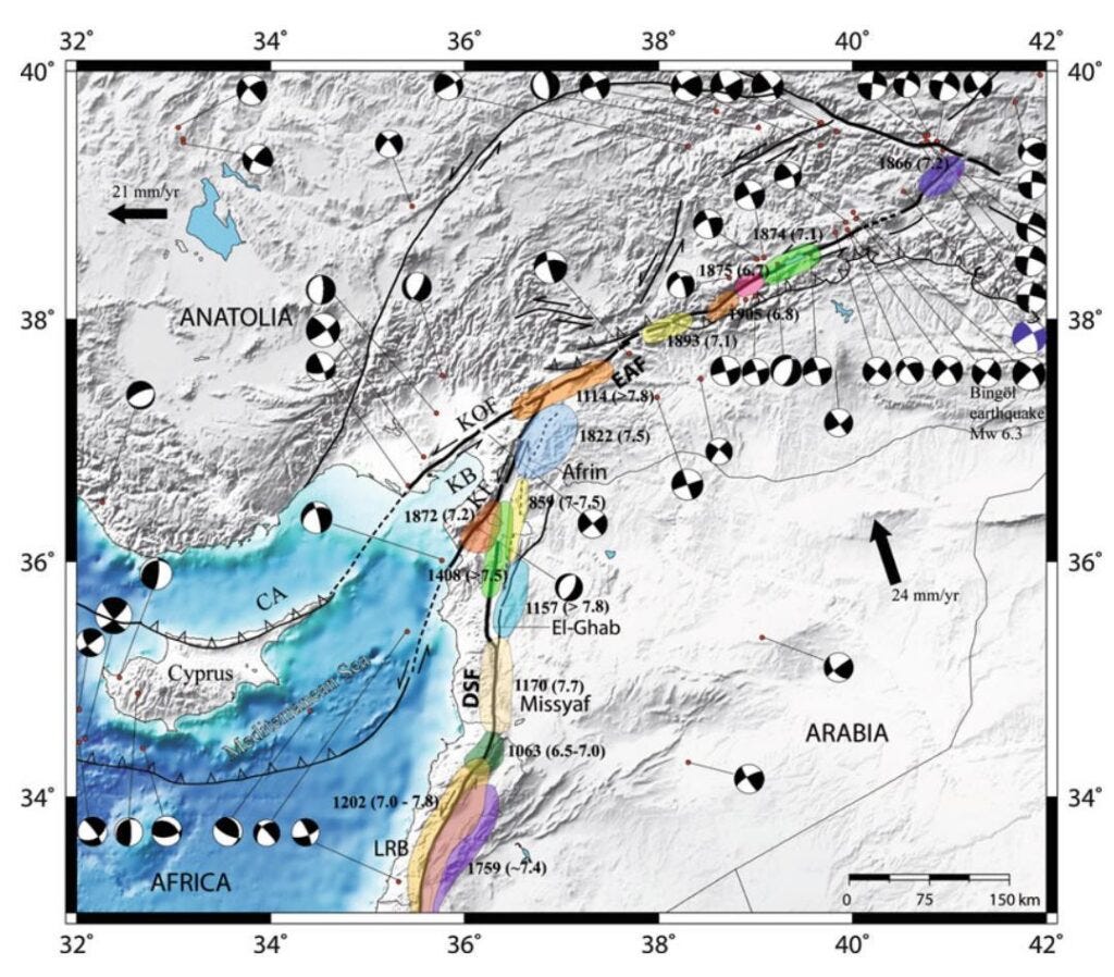 Major Earthquake - Erdbeben in der Türkei