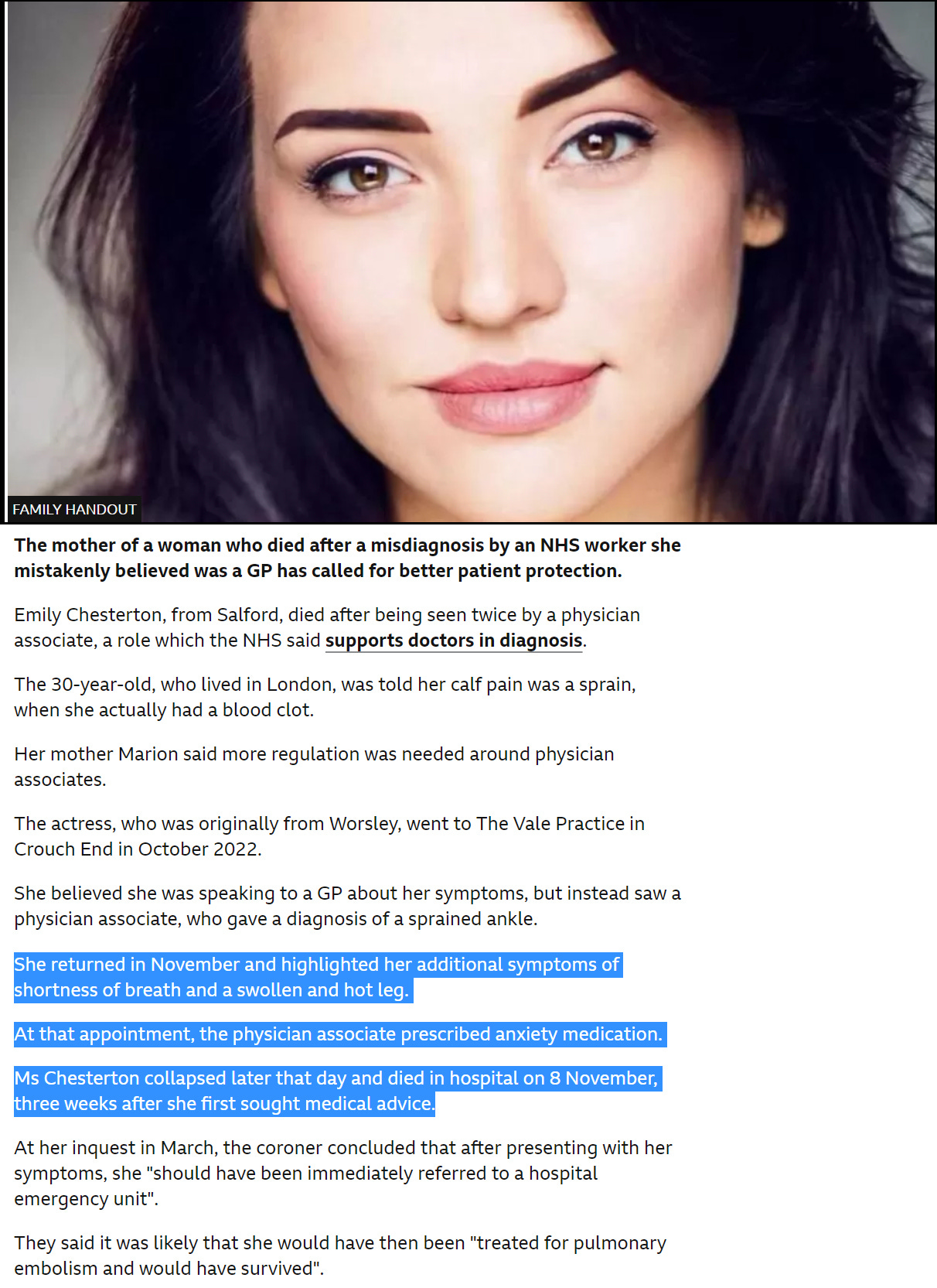 'BLOOD CLOTS - in the legs, lungs and hearts of young people (COVID-19 ...