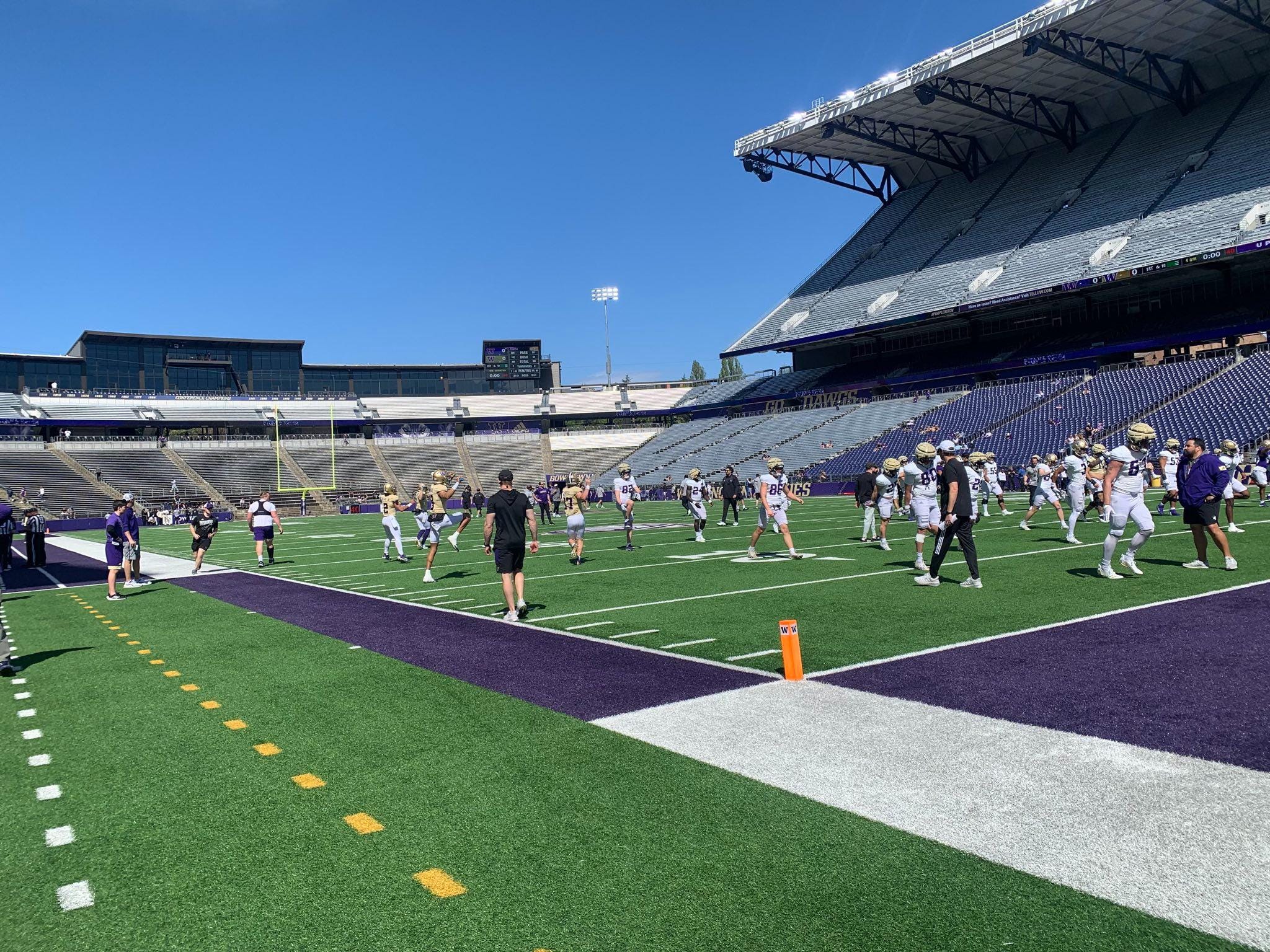 Washington spring practice, Day 9: Observations after some scrimmaging