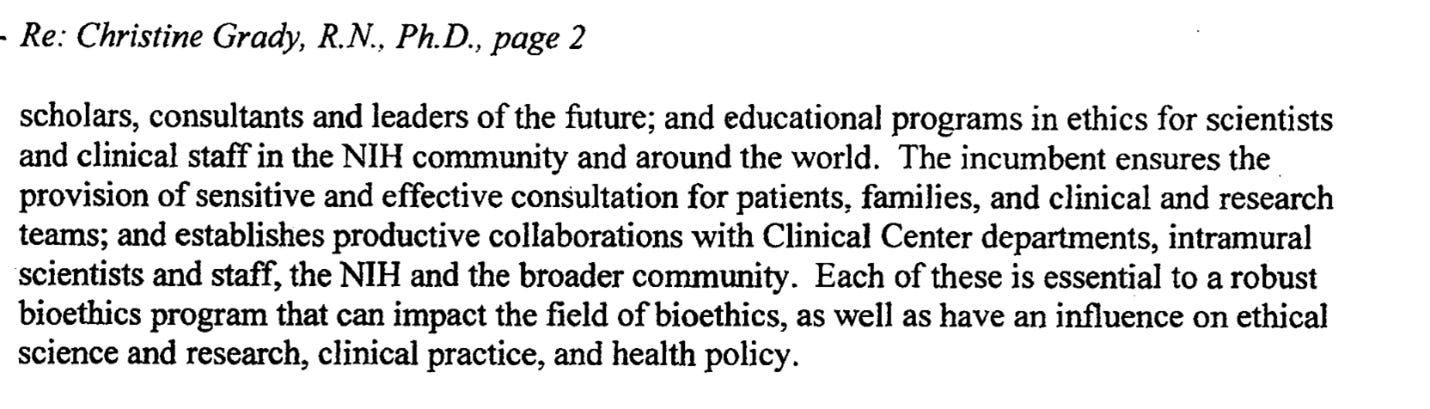 House of Fauci: How Dr. Christine Grady, aka Mrs. Fauci, Used Her NIH ...