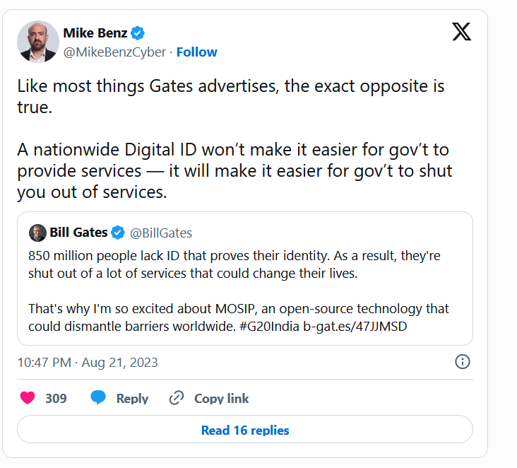 Ο Bill Gates Εγκαινιάζει το Υποχρεωτικό Σύστημα Ψηφιακής Ταυτότητας, το ...