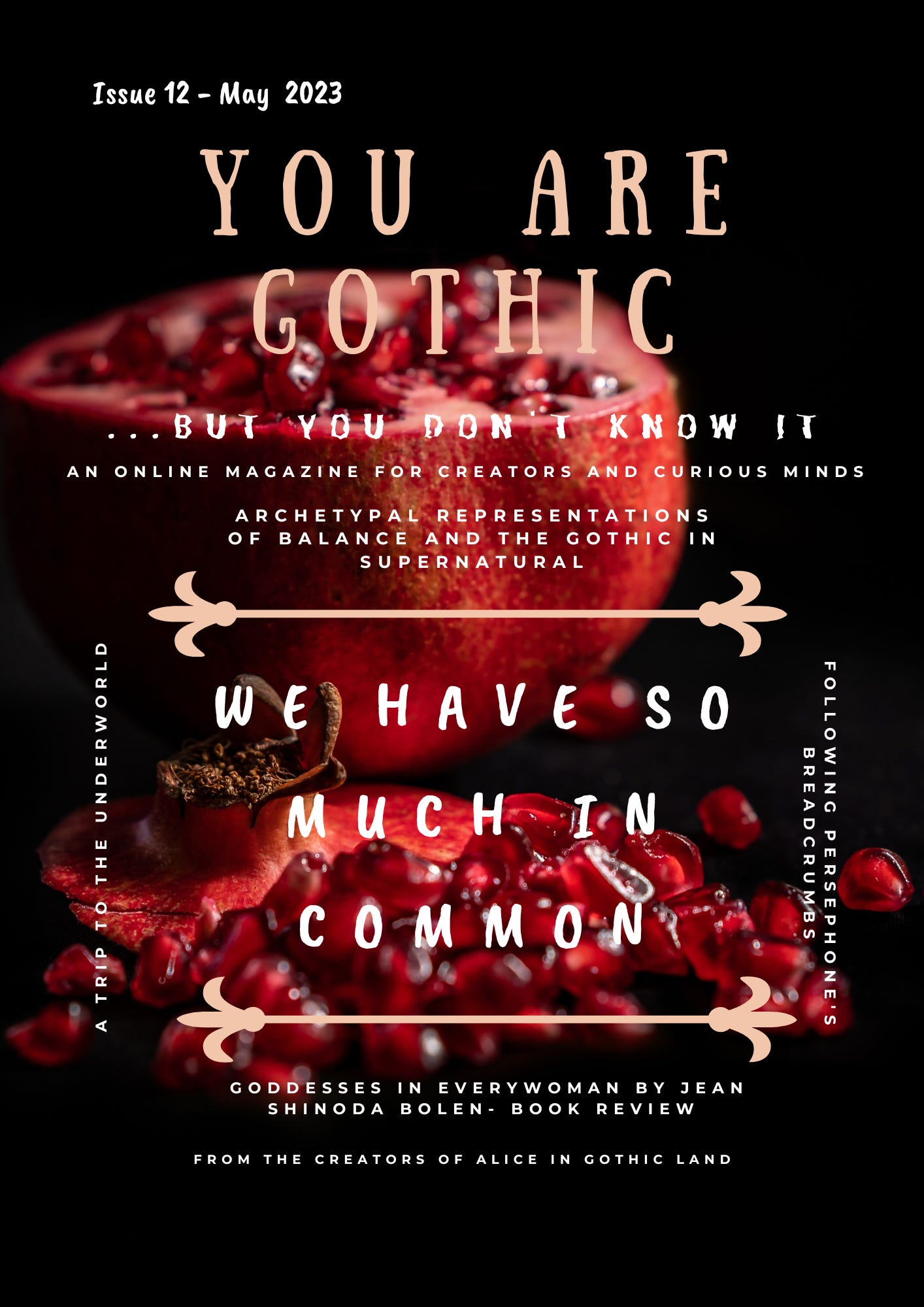 Behind The Scenes - Issue 12 Of My Gothic Online Magazine "You Are ...