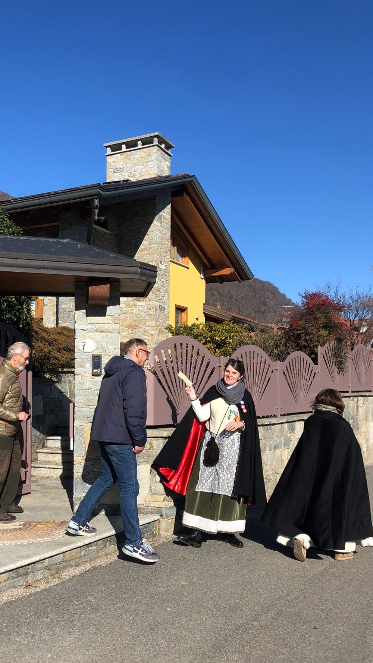 Doccio, Italy: where Fat Tuesday builds to a crescendo of singing ...