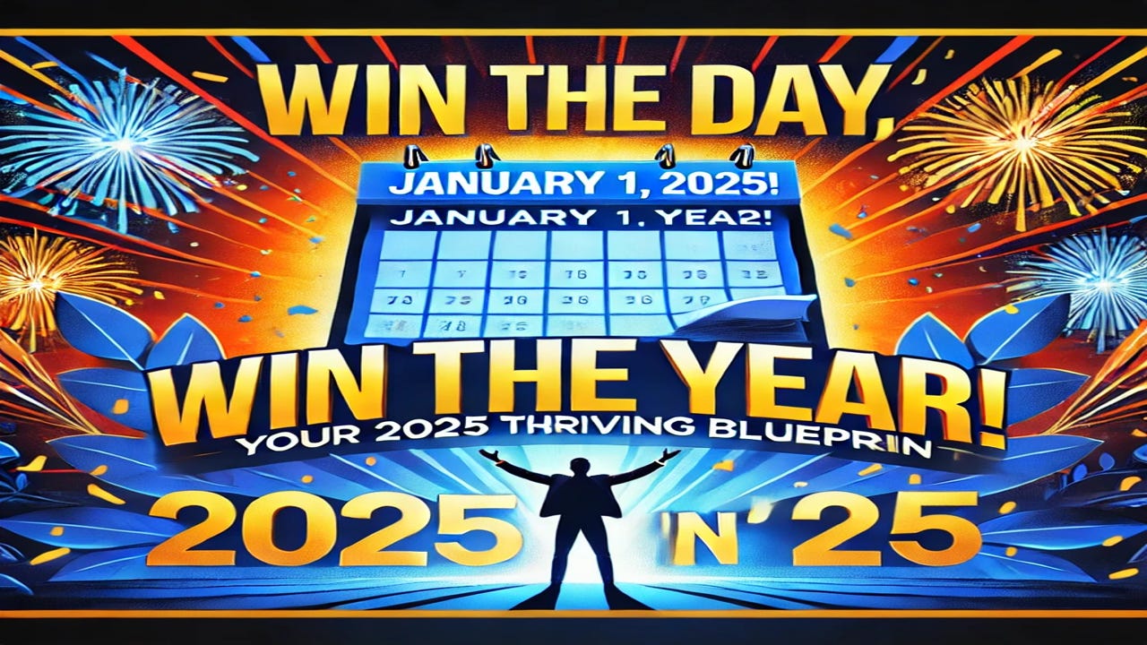 Win This Day Wednesday – “Thrive in '25 Kickoff!” WIN THE DAY, WIN THE ...