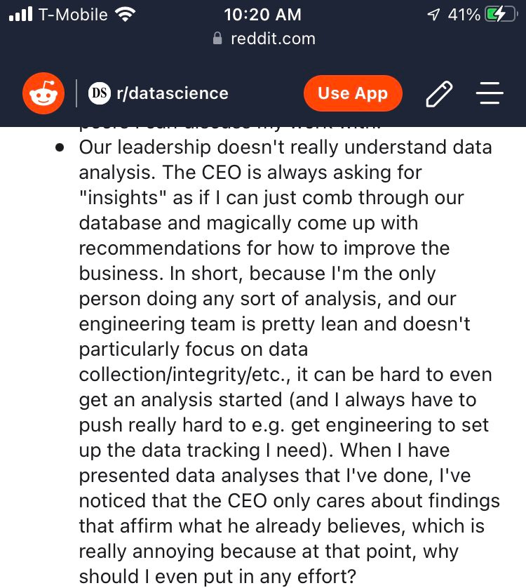 The disillusionment of data careers - by Ergest Xheblati