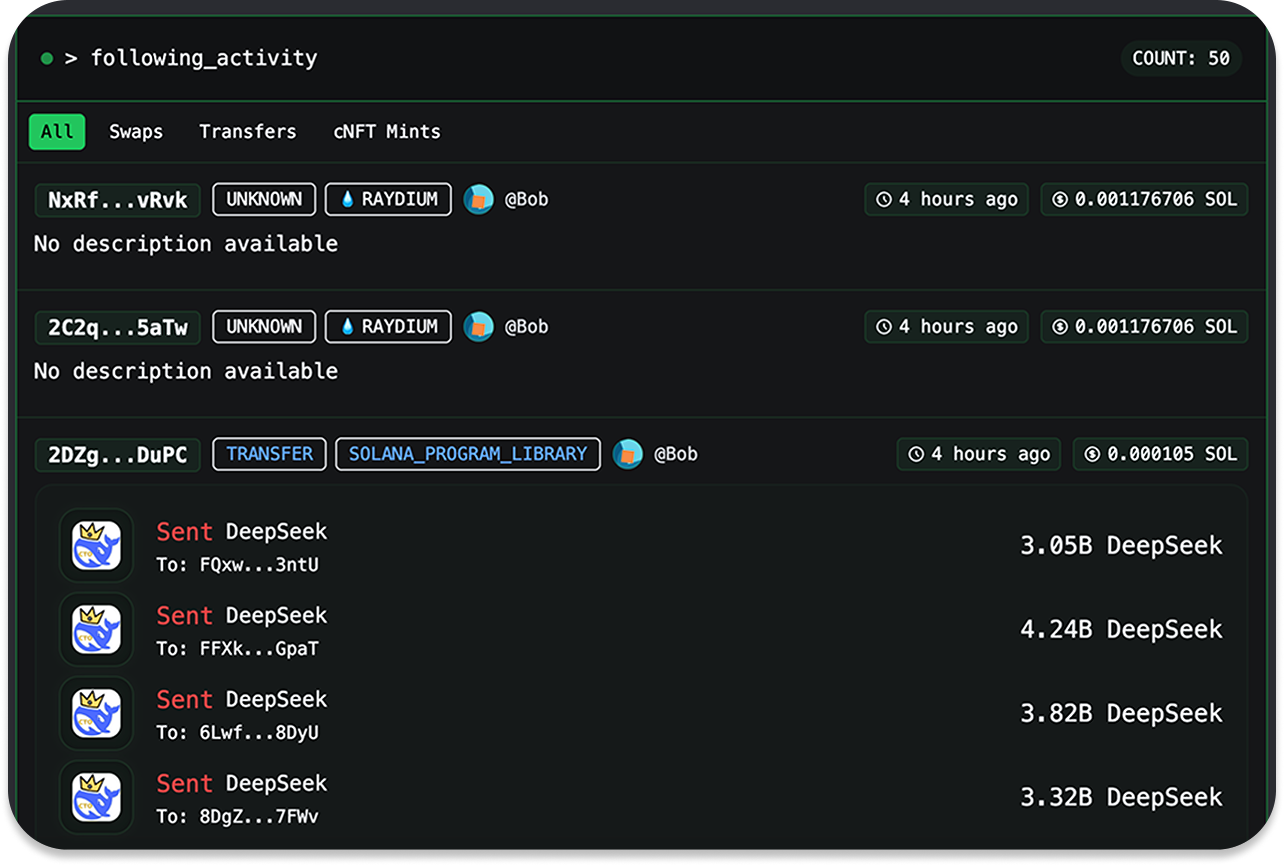 Introducing: Following Activity API - Tapestry’s Substack