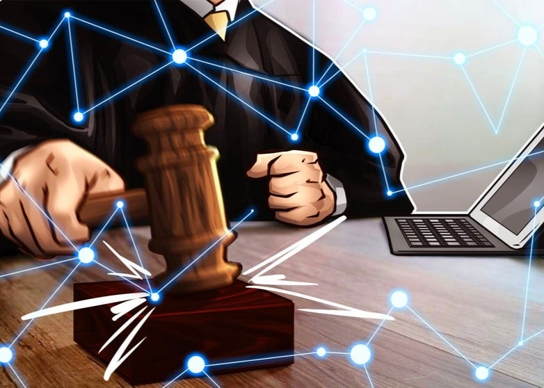 The role of blockchain in ensuring access to court records.