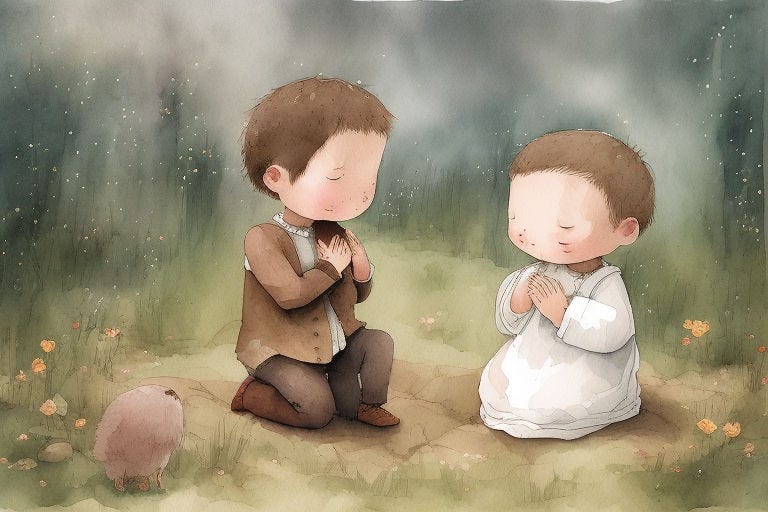 Teaching Kids How To Pray - by Angie Berg - Simply Angie